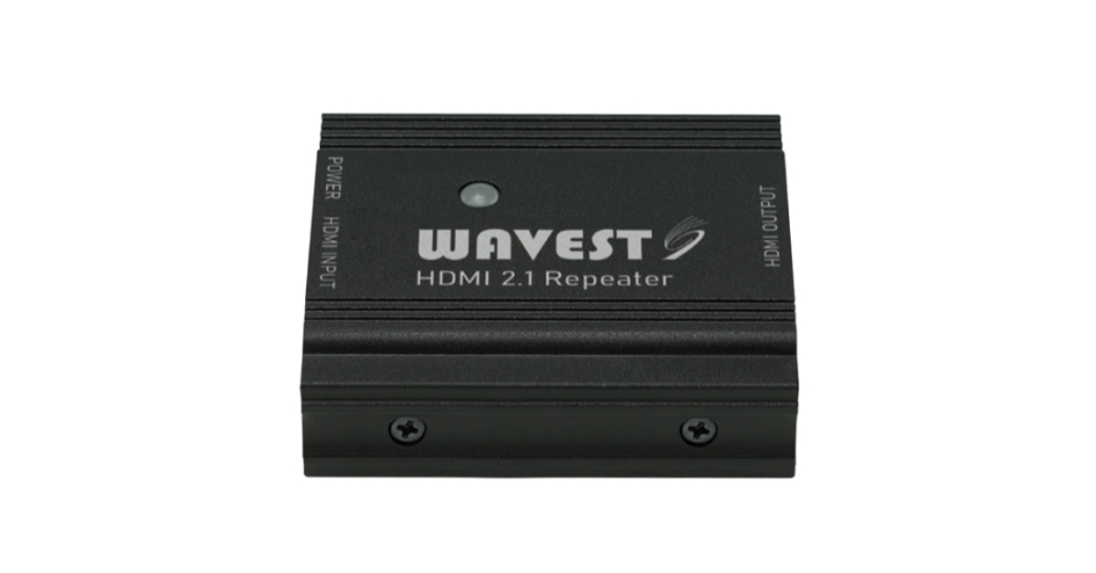 美國品牌 WAVESPLITTER威世波推出 HDMI 2.1 影像訊號放大器 | NewsBuffet